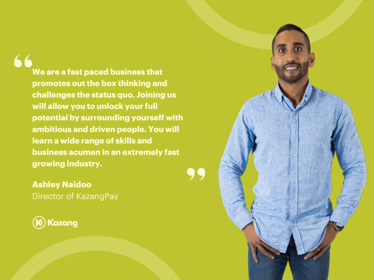 Ashley Naidoo: Director of KazangPay - Kazang | A safer, faster and ...